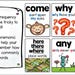 Sight Words Spelling Posters, Homeschool Spelling Practice for Tricky ...