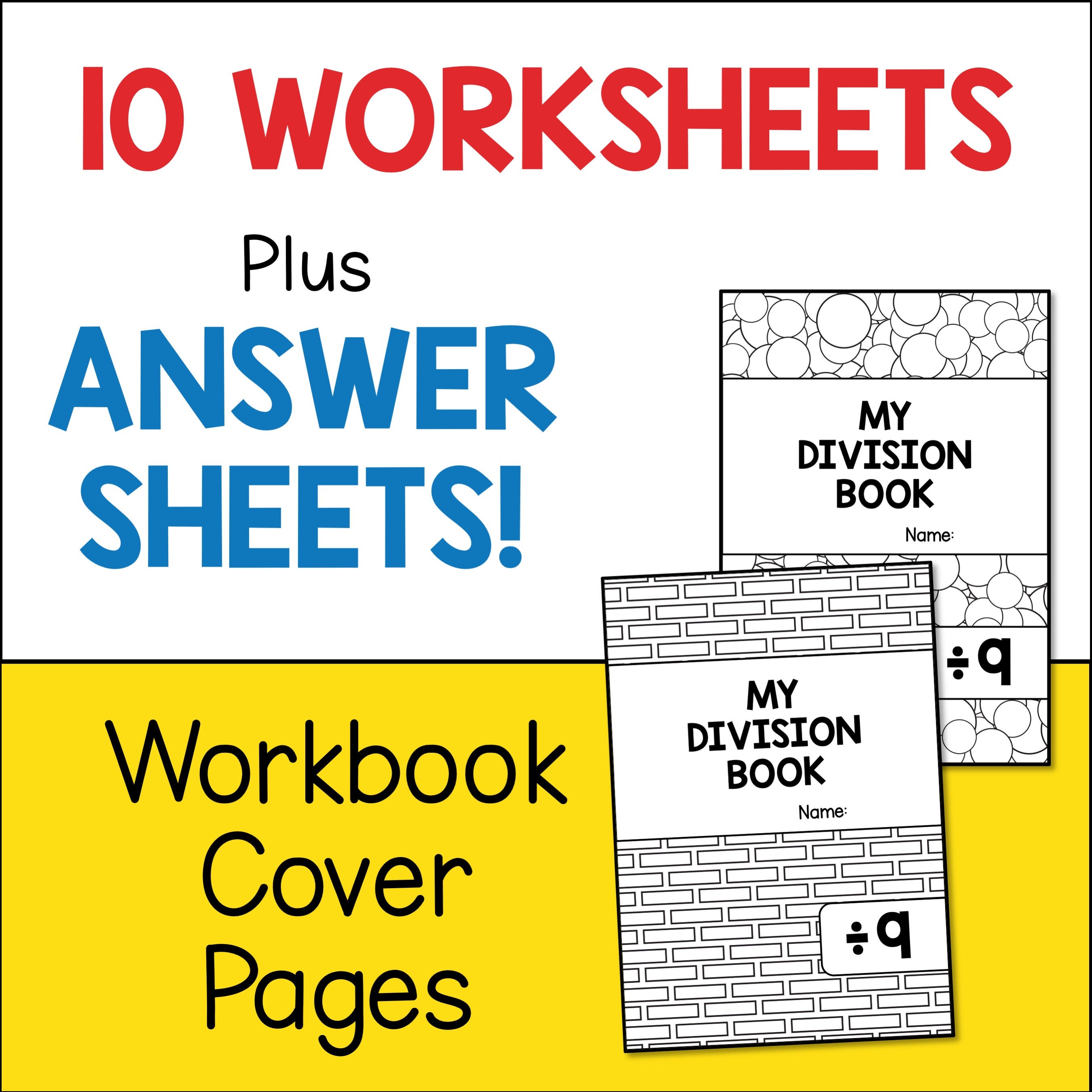 Division Math Worksheets, Divide by 9 Practice Sheets, Printable PDF ...