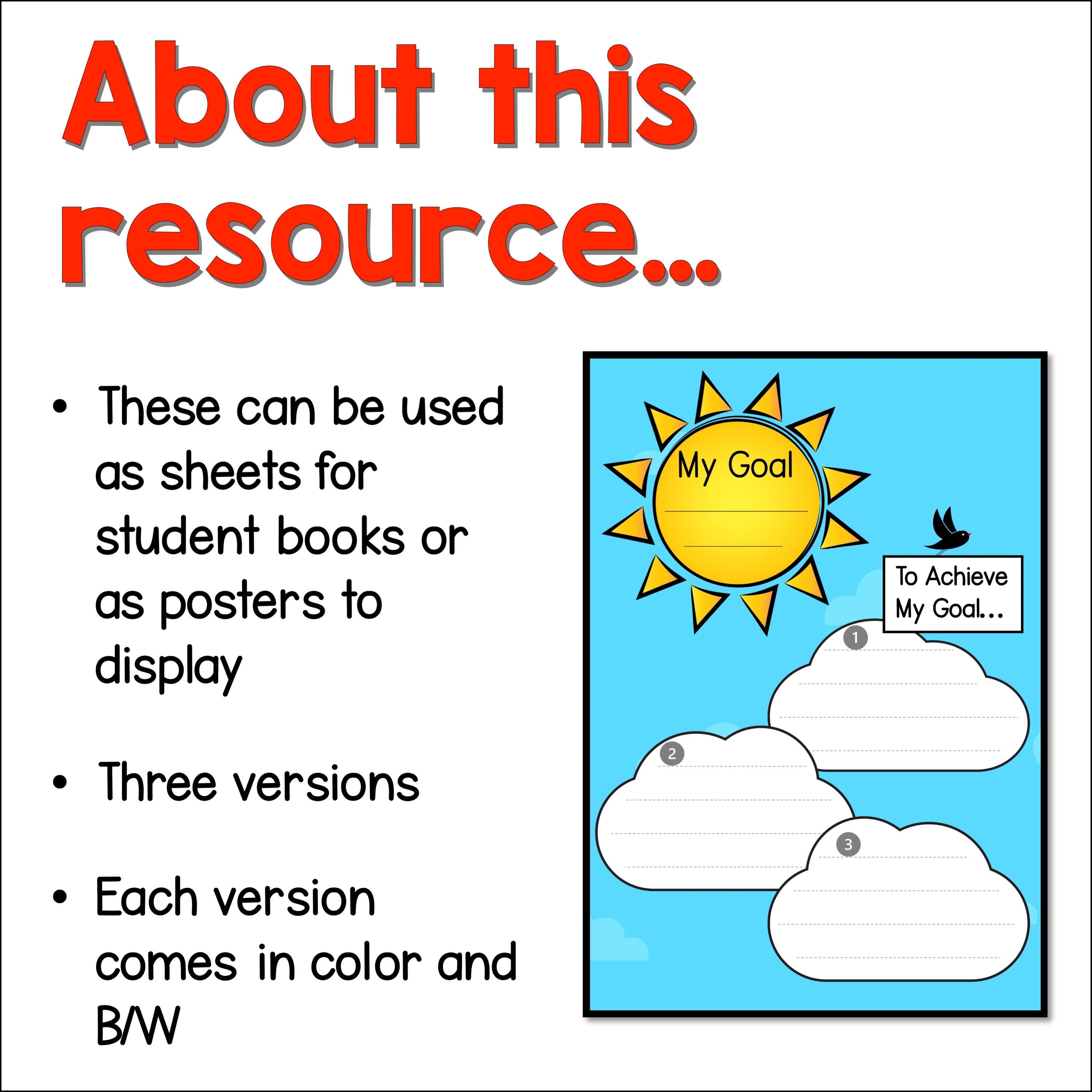 Goal Setting For Kids Student Learning Goal Sheets And Etsy goal-setting-for-kids-student-learning-goal-sheets-and-etsy