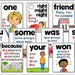 Sight Words Spelling Posters, Homeschool Spelling Practice for Tricky ...