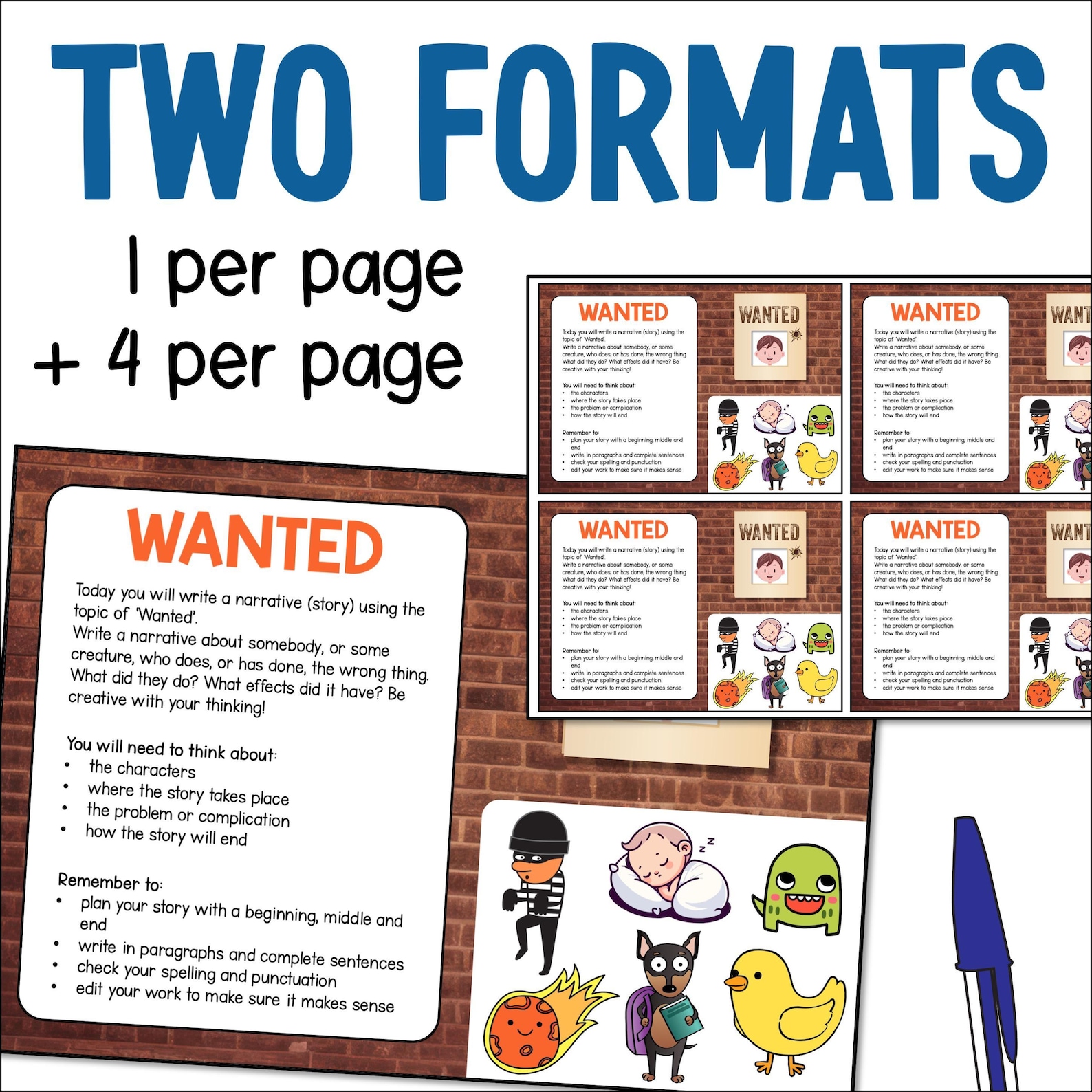 NAPLAN Writing Prompts Persuasive & Narrative Writing, NAPLAN Writing ...