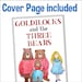Goldilocks and the Three Bears Reading Passages, Fairy Tale to Read ...