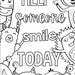 World Smile Day Coloring Pages, Fun Coloring Activity for Kids ...