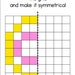 Symmetry Art Math Worksheets, Pattern Symmetry Drawing Activities for ...