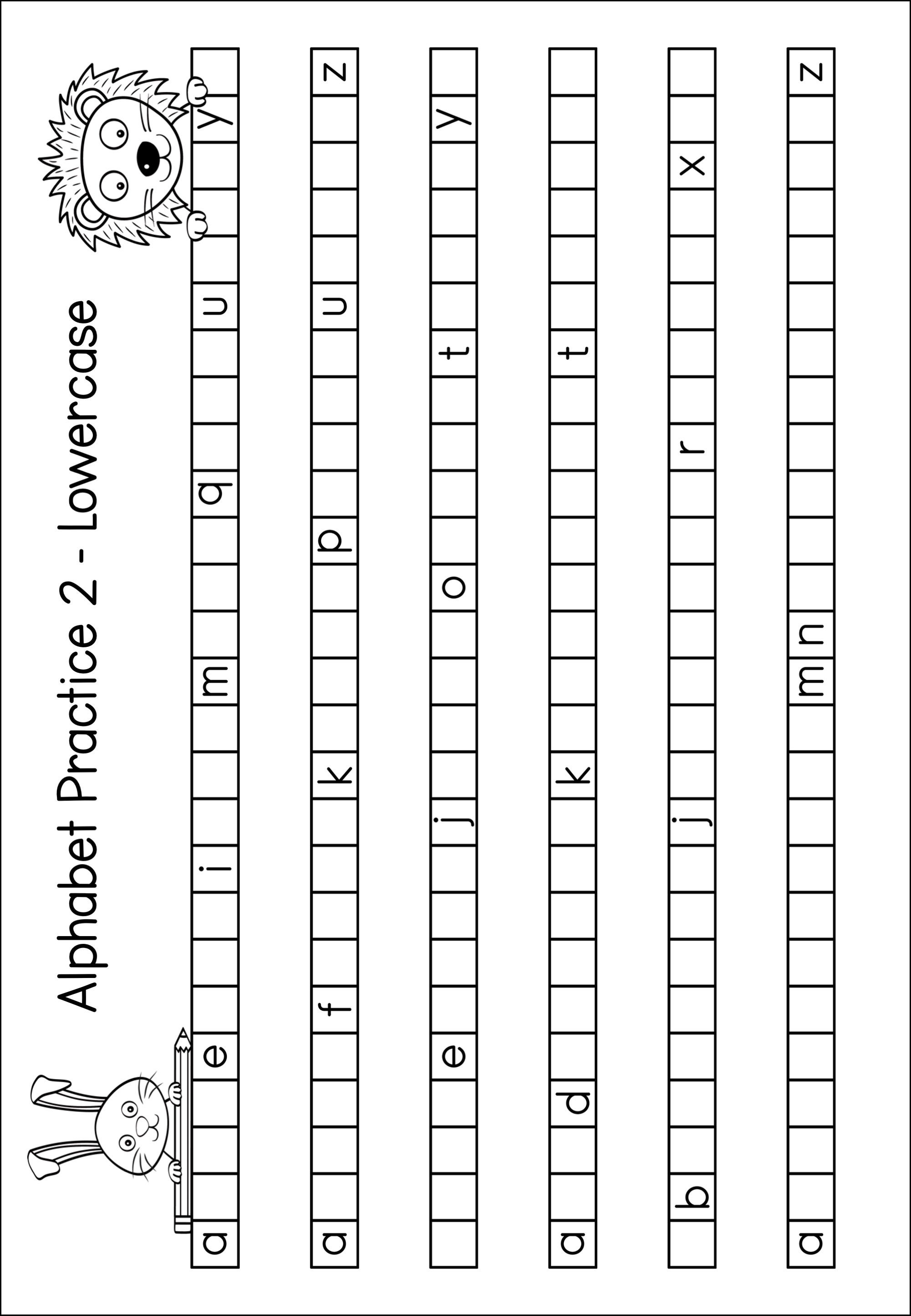 Alphabetical Order Activities, Alphabet Practice Printable PDF ...