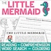 The Little Mermaid Activity Pack, Reading Comprehension Worksheets ...