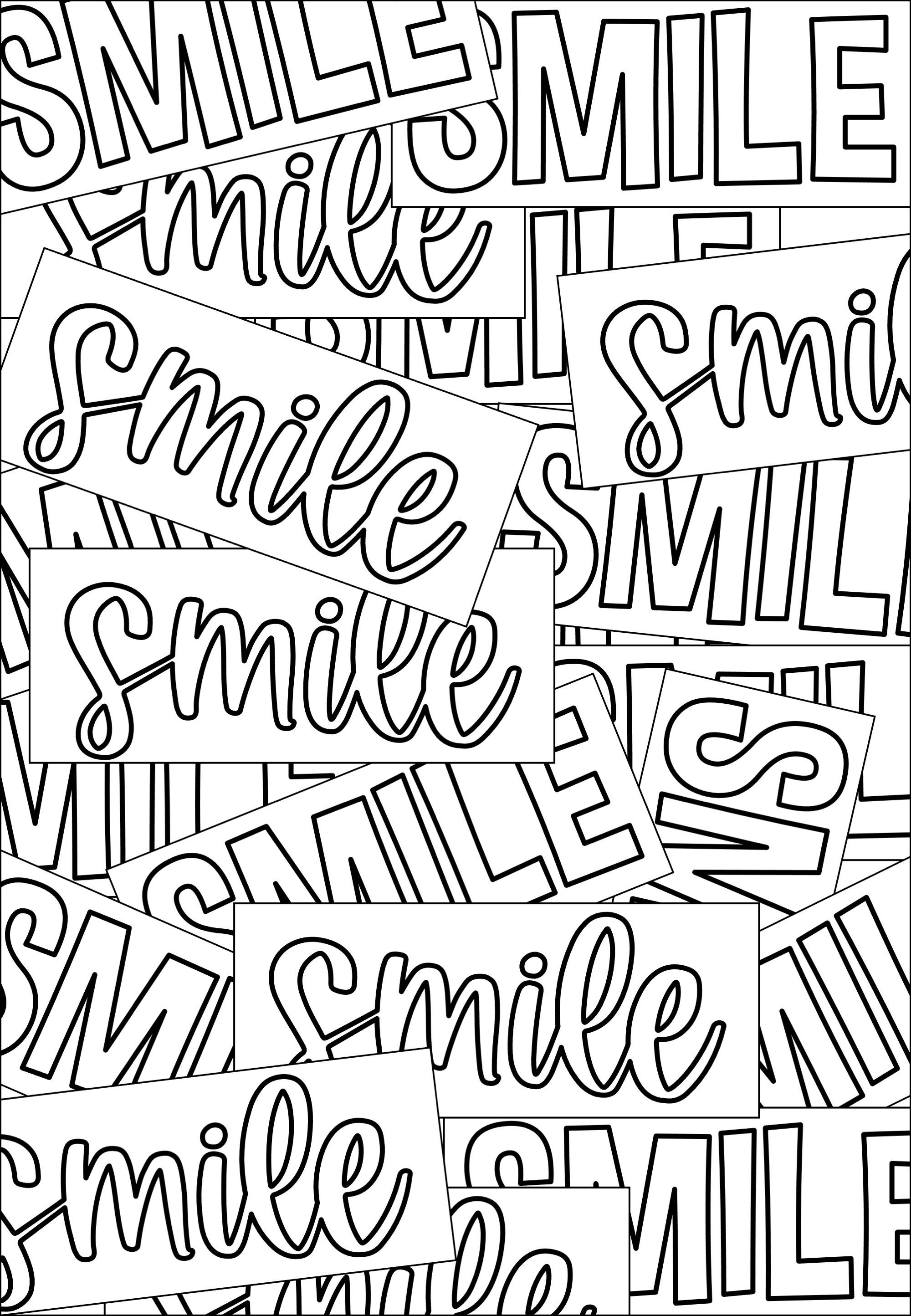 World Smile Day Coloring Pages, Fun Coloring Activity for Kids ...
