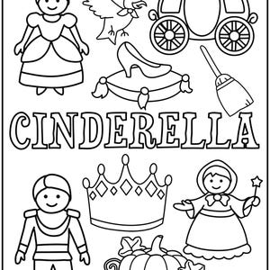 Cinderella Reading Activity, Comprehension Questions, Word Search ...