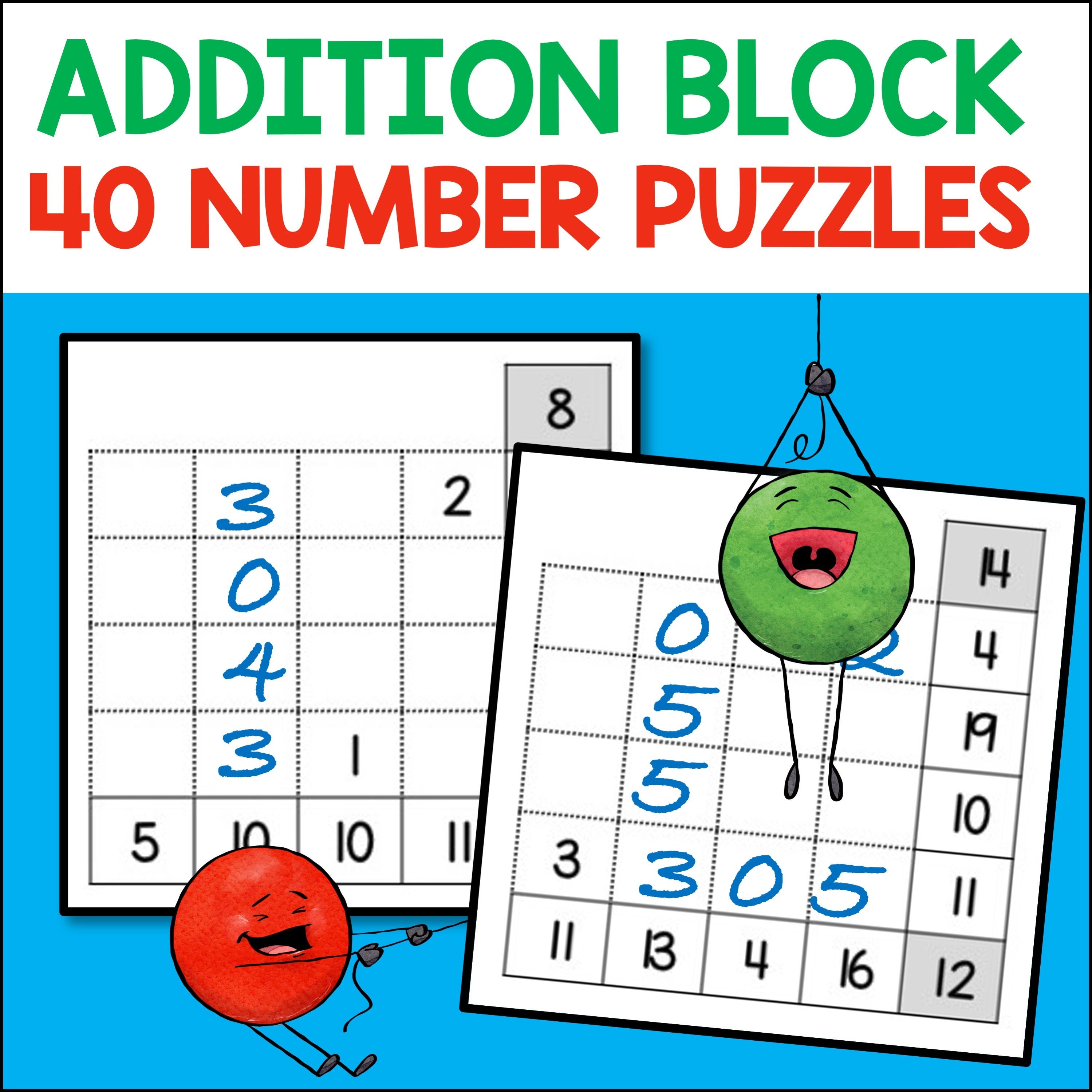 Printable Addition Fact Practice