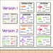 Four Operations Math Vocabulary Posters for Homeschool and Classroom ...