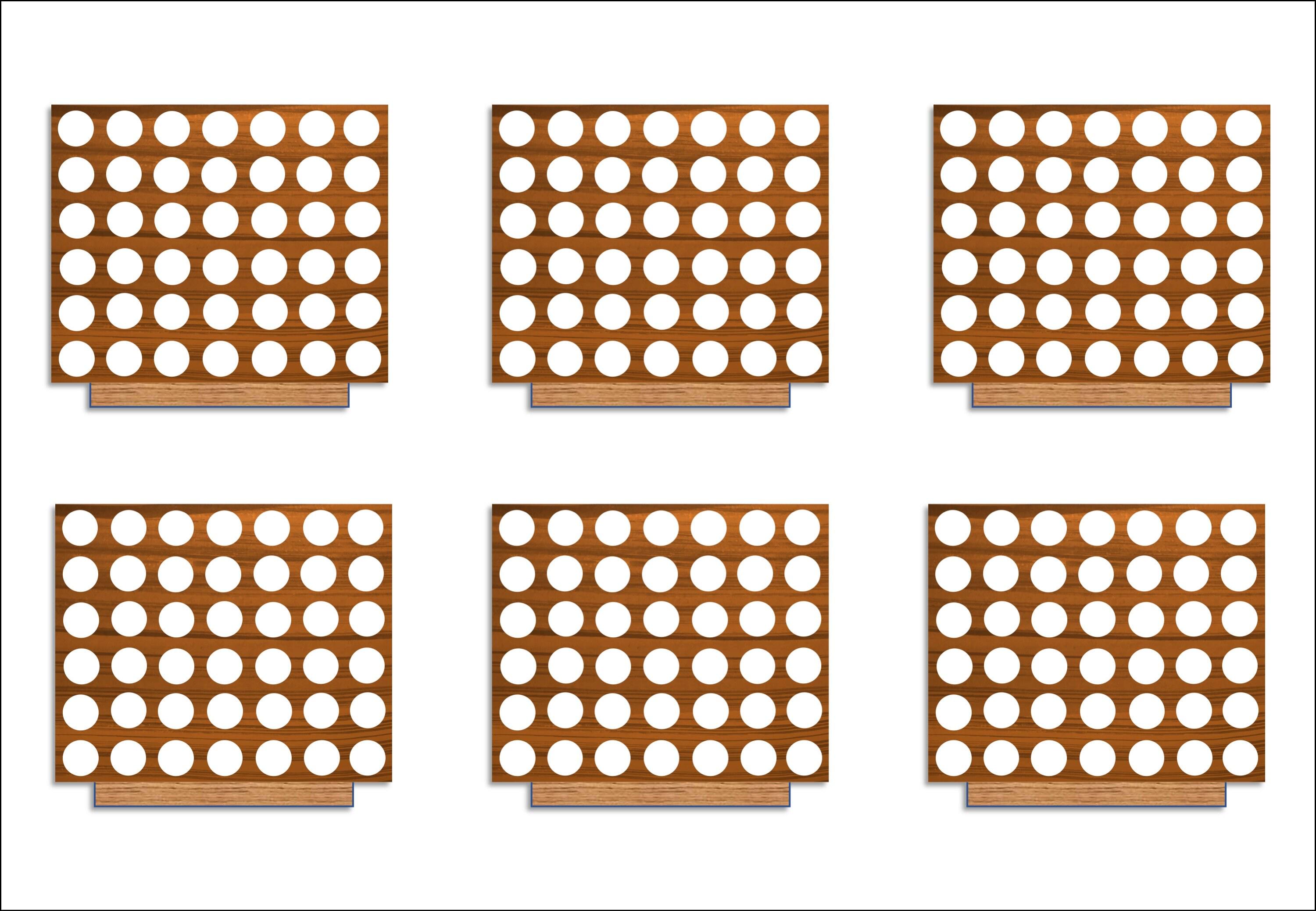 Printable 4 in a Row Game, Family Fun Night, Classic Board Game ...