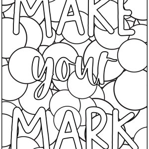 International Dot Day Coloring Pages, Printable Activity for Kids, Fun ...