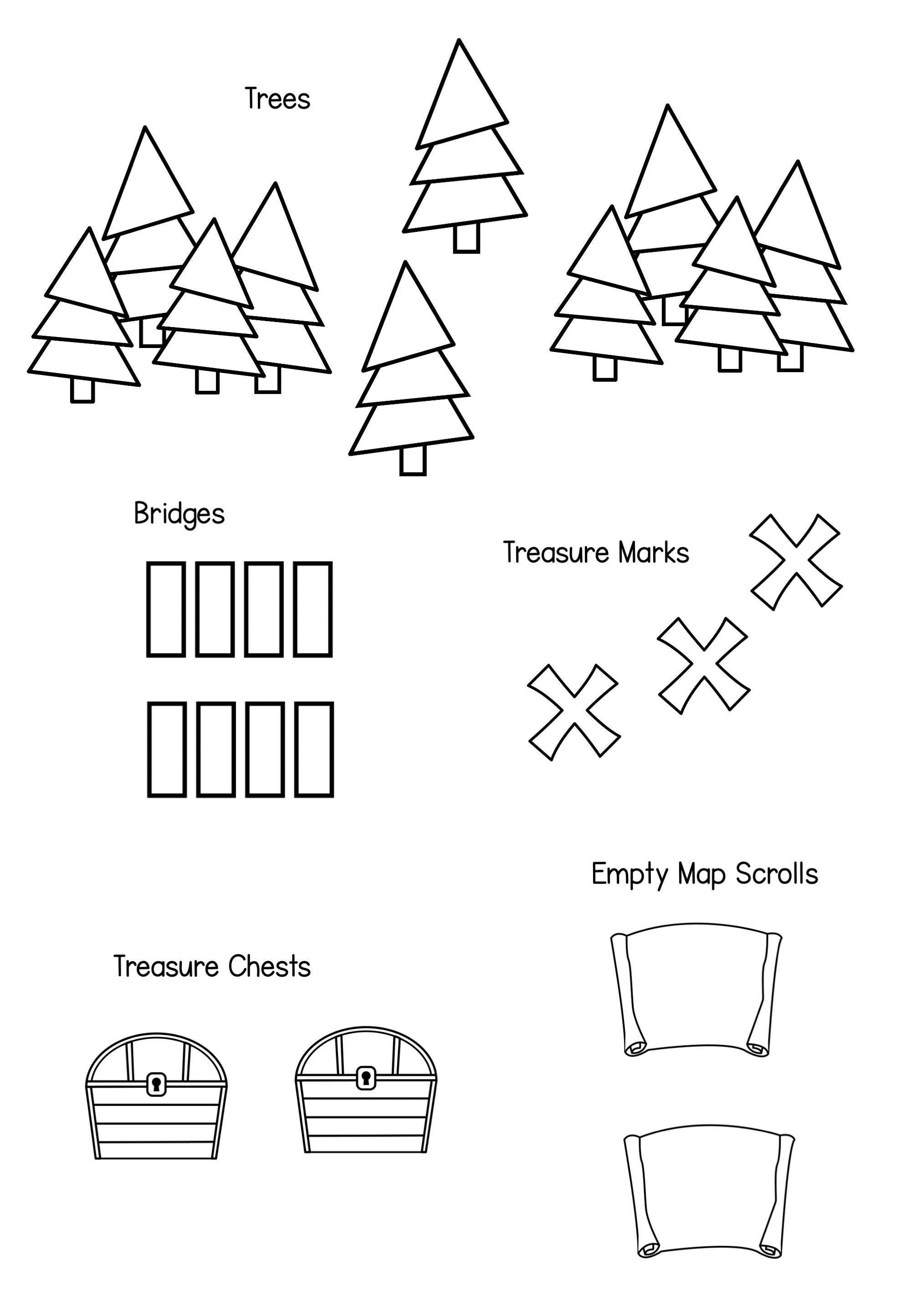 Treasure Island Craft, Pirate Map Activity, Geography Resource ...