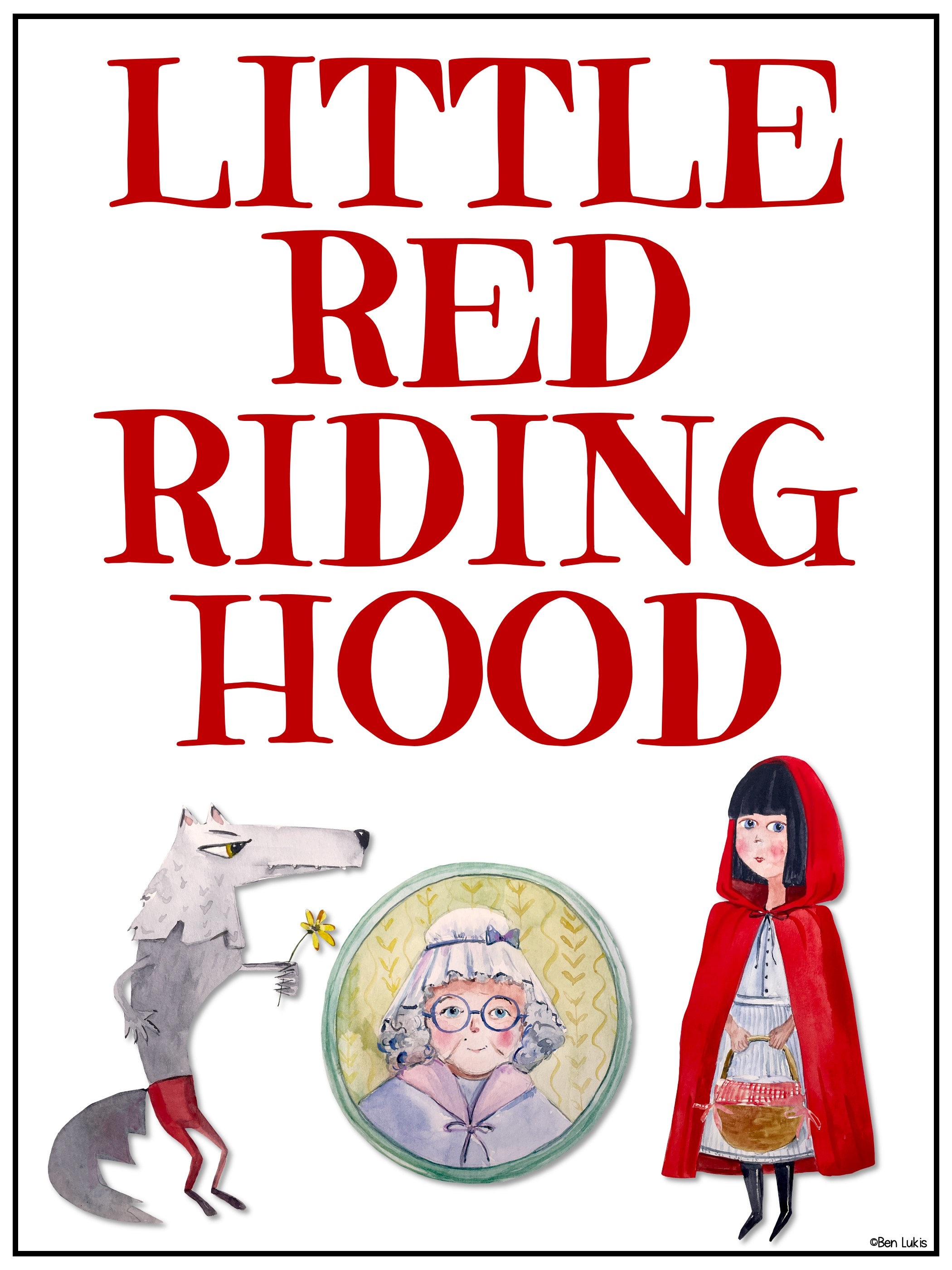 Little Red Riding Hood Reading Passages, Fairy Tale to Read ...