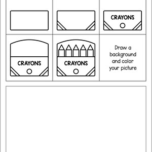 Back to School Directed Drawing Worksheets With Step by Step Drawing ...