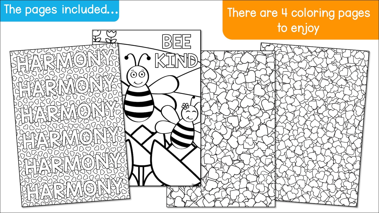 Harmony Day & Harmony Week Activity Sheets, Printable PDF Coloring ...