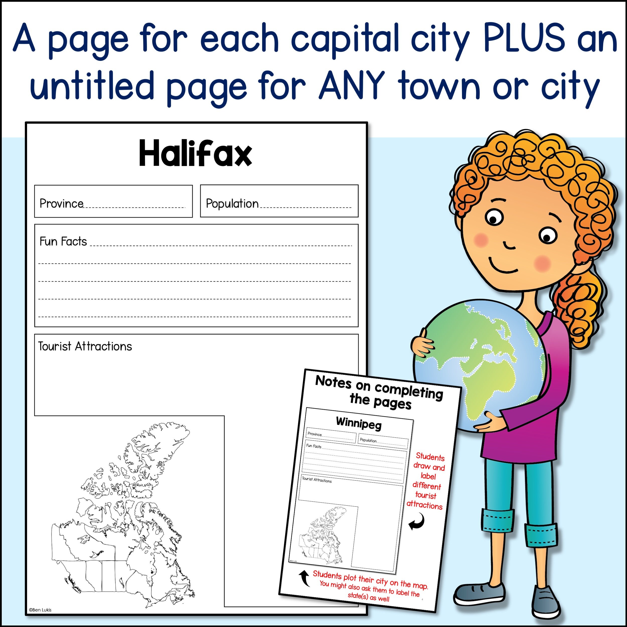 Canadian Cities and Towns Research Projects, Places in Canada ...