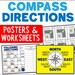 Compass Rose Educational Posters, Math Task Cards and Activities ...
