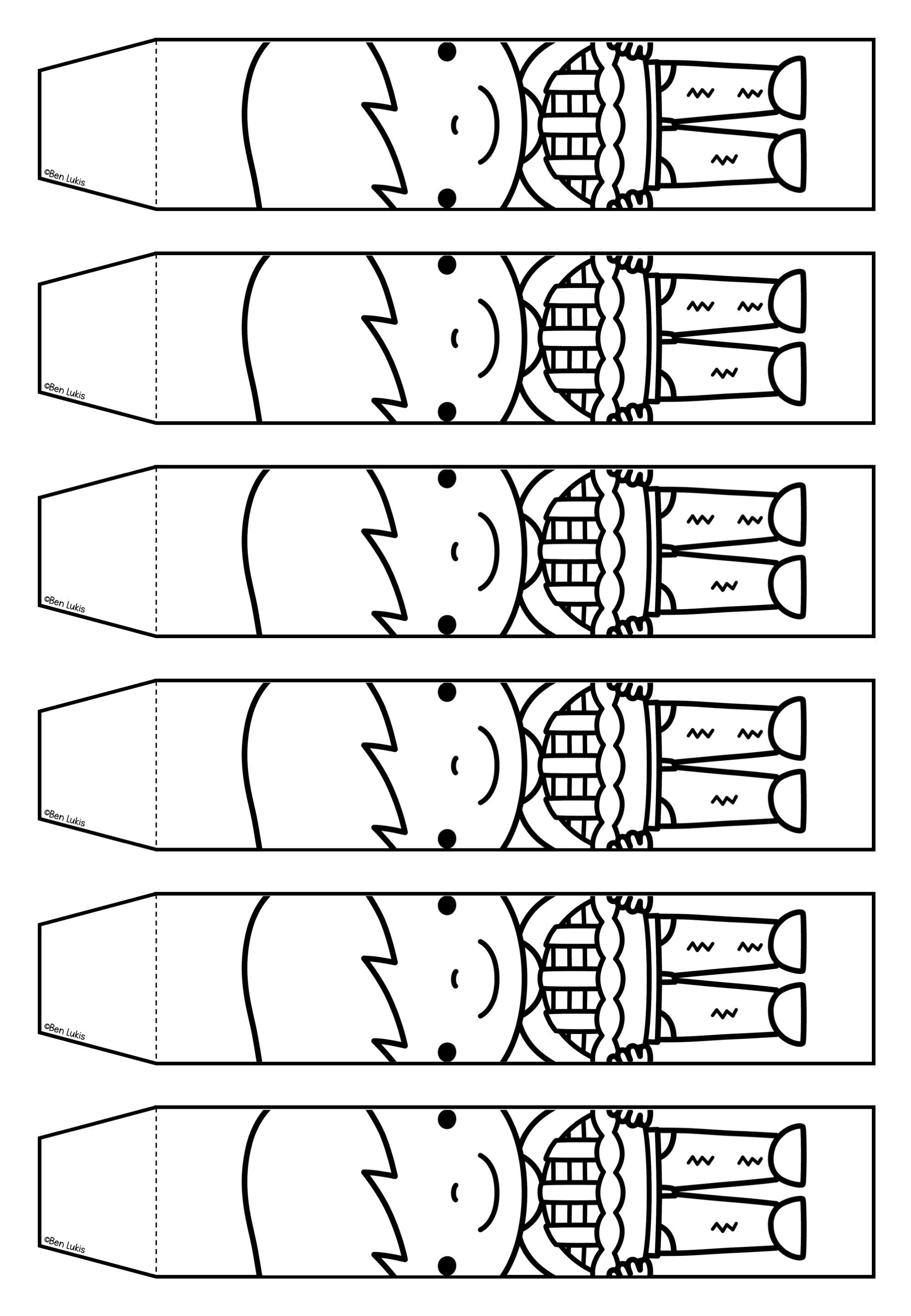 Thanksgiving Paper Chains, Printable Thanksgiving Craft, DIY Decoration ...