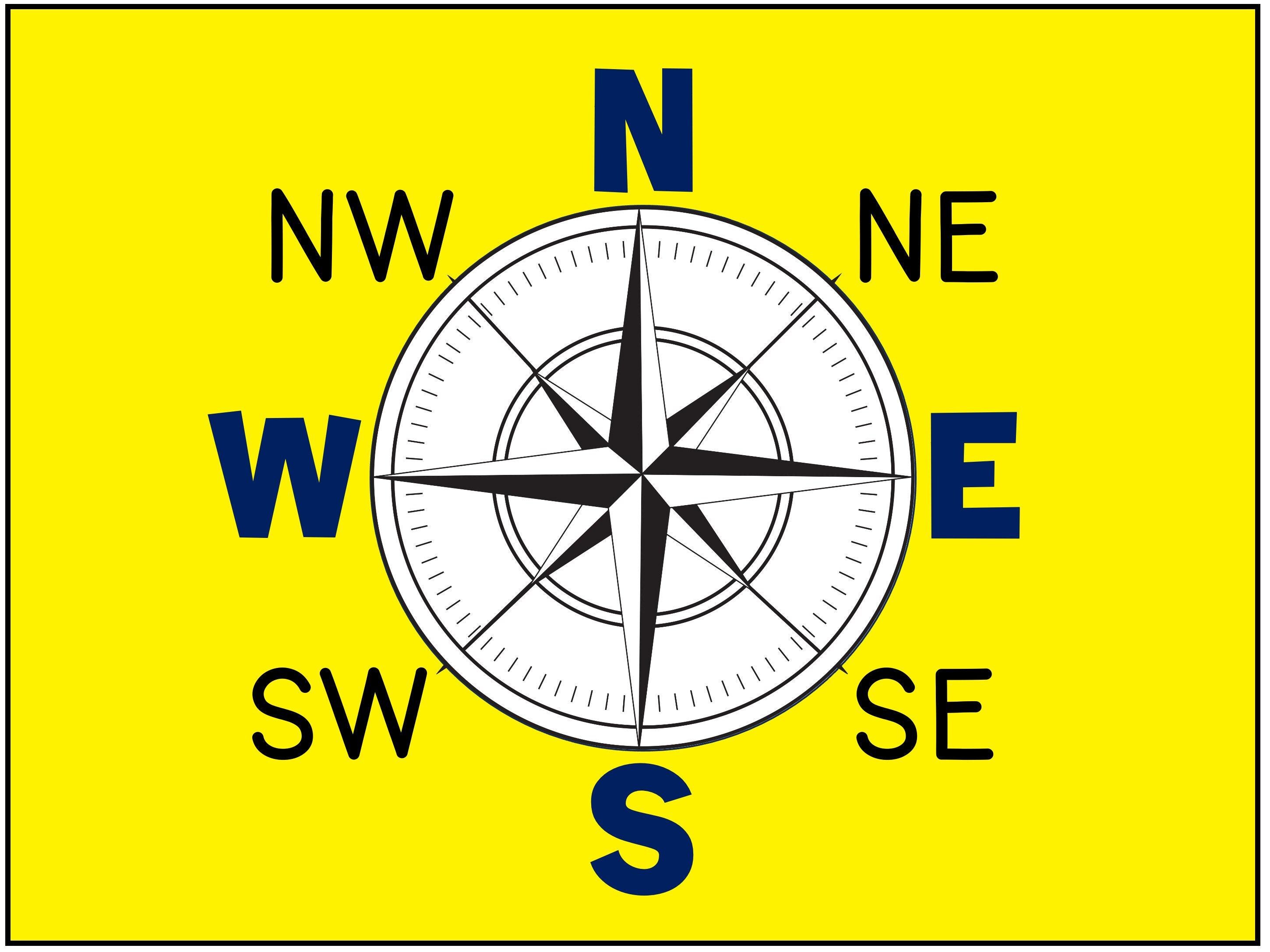 Compass Rose Educational Posters, Math Task Cards and Activities ...