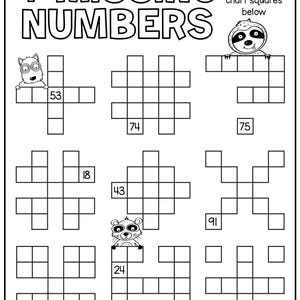 Place Value Worksheets With 100 Chart Number Activities & 100 Square ...
