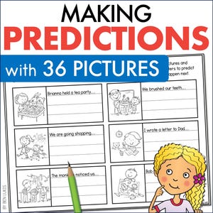 Making Predictions Worksheets With Pictures, Using Visual Texts to ...