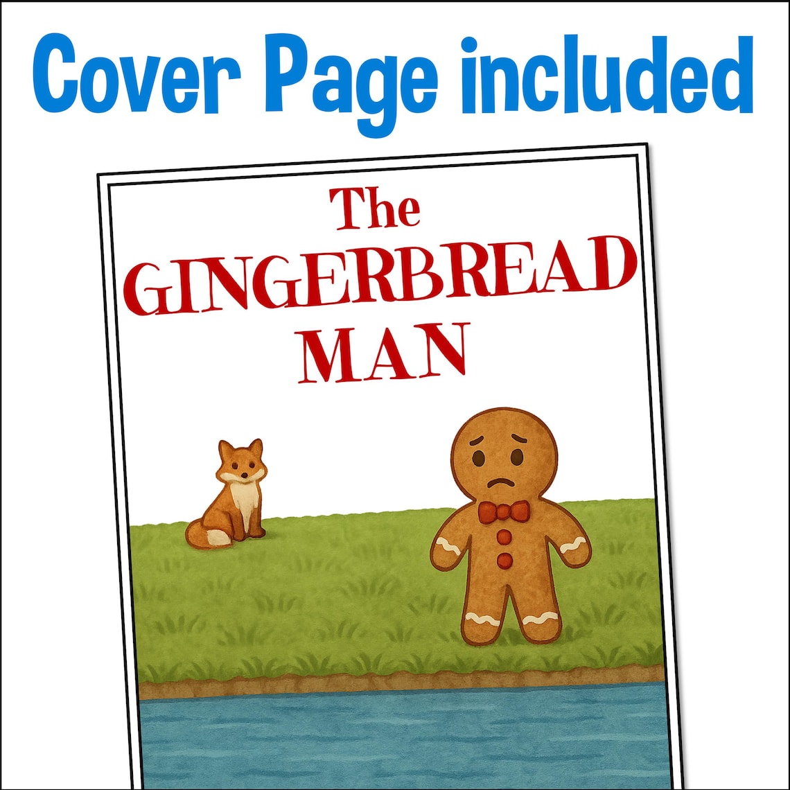 The Gingerbread Man Reading Passages, Fairy Tale to Read, Stories and ...