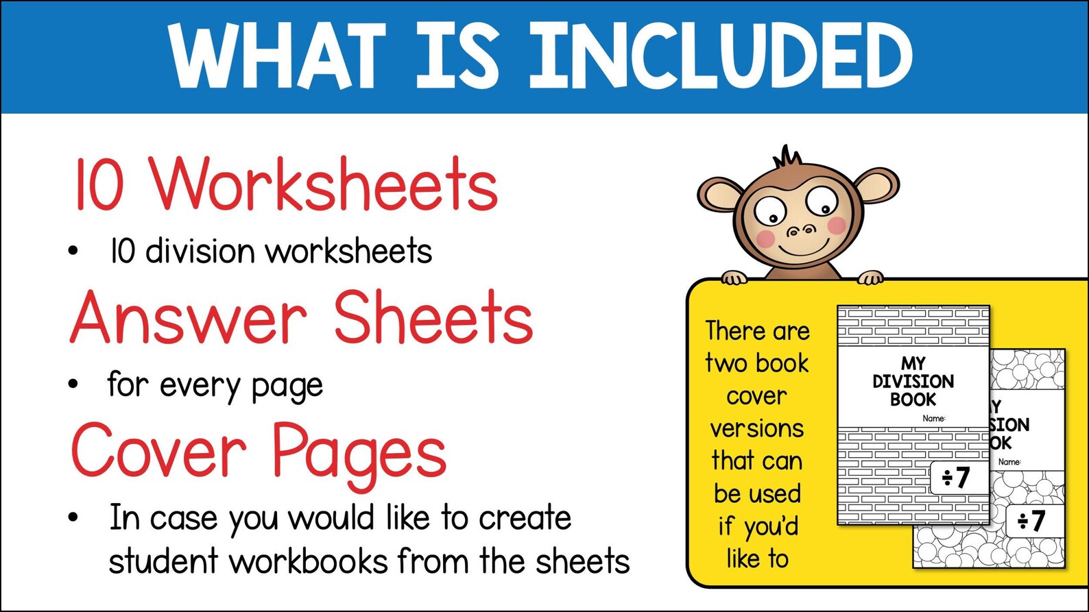 Divide by 7 Worksheets, Math Printables (PDF Download) - Etsy