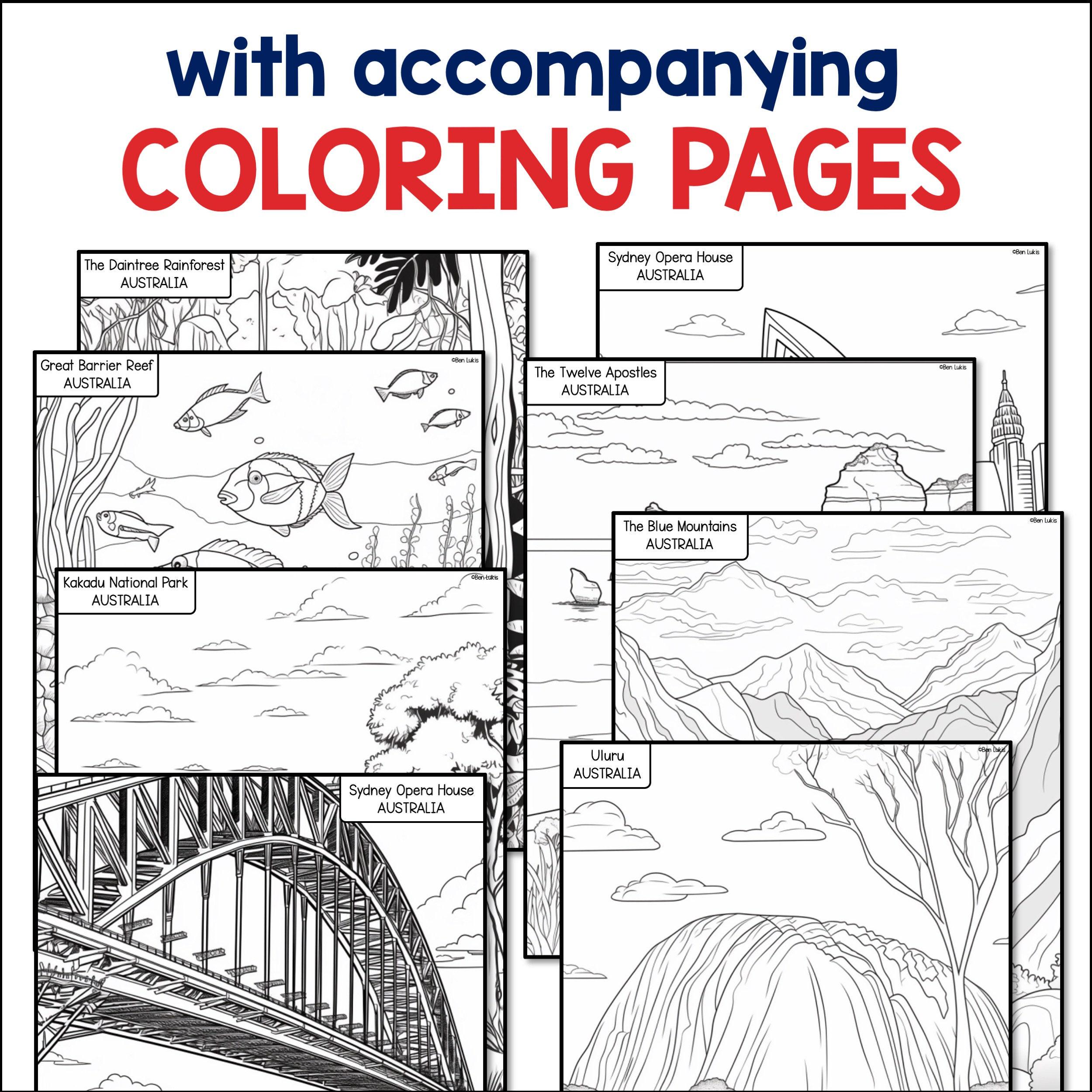 Landmarks of Australia, Continent Geography Facts Information ...