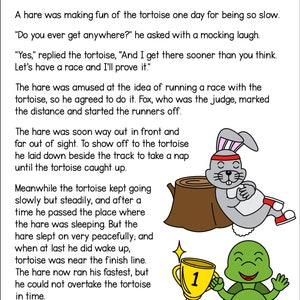 Aesop's Fables Reading Passages, 7 Classic Children's Stories to Read ...