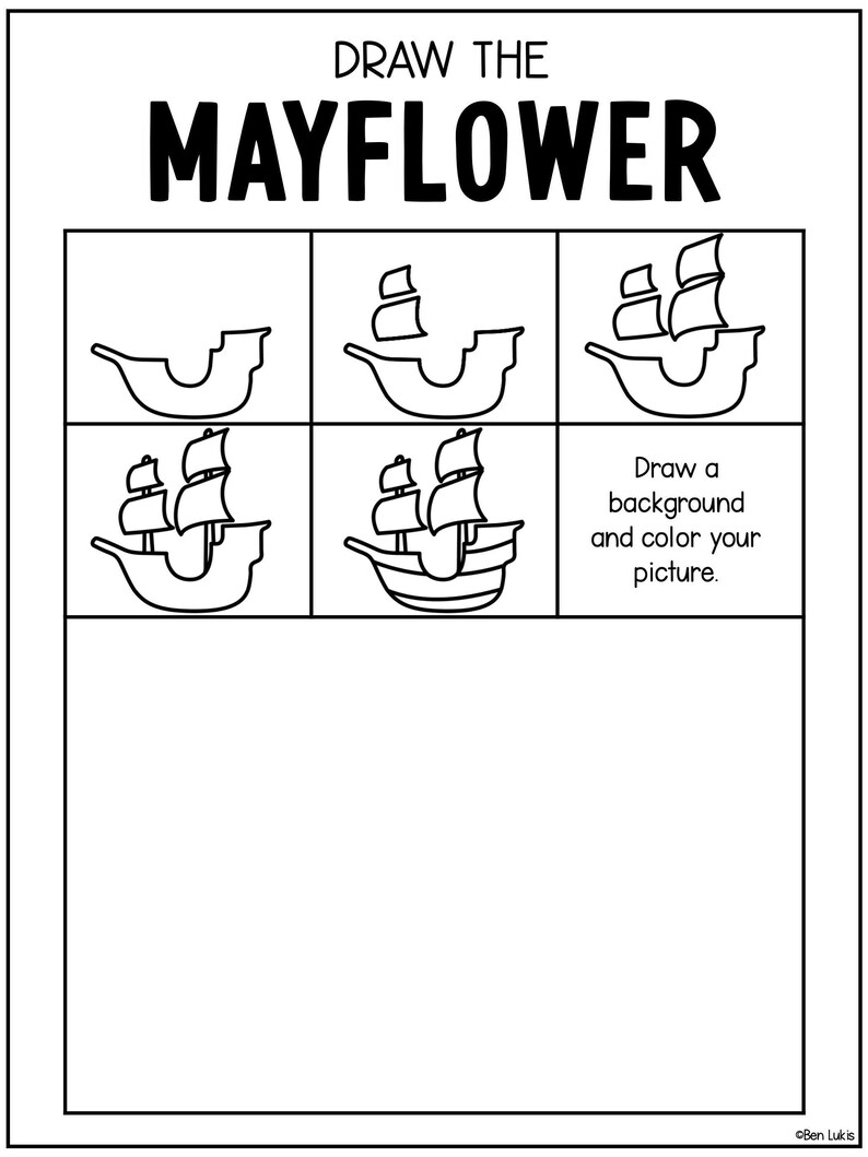 How-to-draw Thanksgiving Drawings for Kids, Thanksgiving Homeschool ...