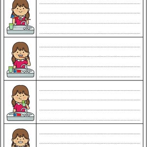How to Brush Your Teeth Procedural Writing, Sequencing & Sentence ...