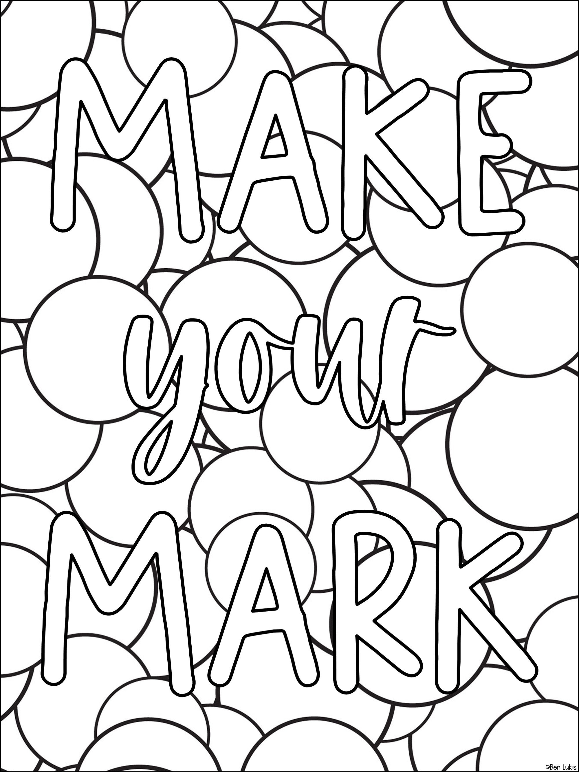 Dot Day Coloring Pages, Printable Activity for Kids, International Dot ...