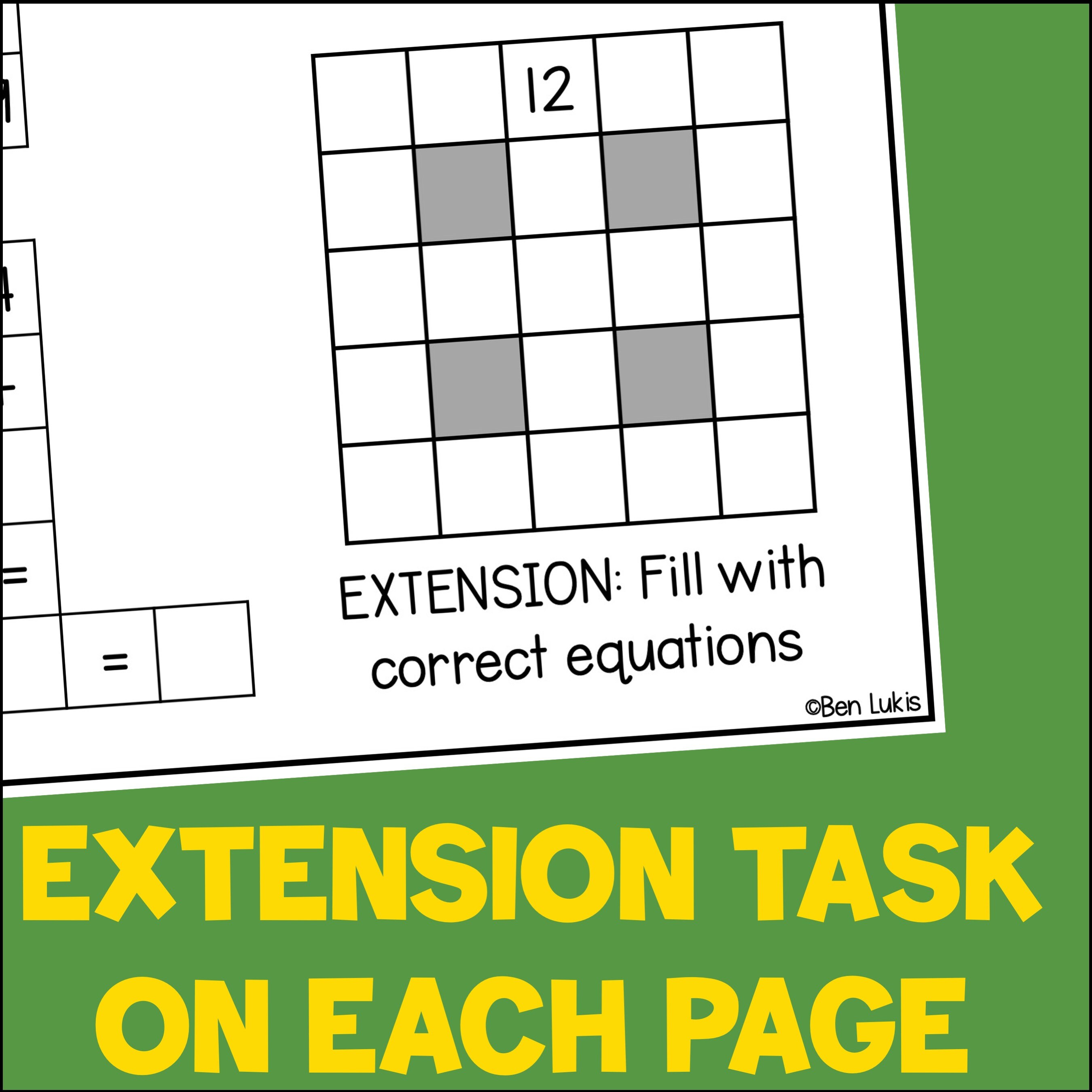2 Digit Addition and Subtraction Math Puzzles, Math Crosswords to ...
