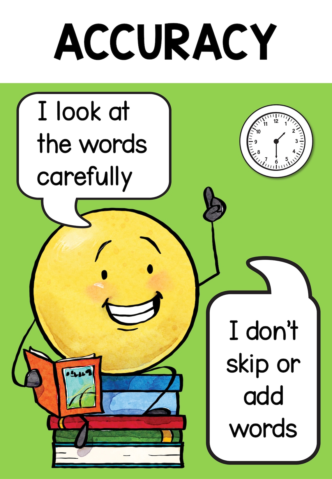 Reading Fluency Posters, Classroom Decor, Printable PDF Education Tools ...