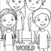 World Smile Day Coloring Pages, Fun Coloring Activity for Kids ...