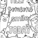 World Smile Day Coloring Pages, Fun Coloring Activity for Kids ...