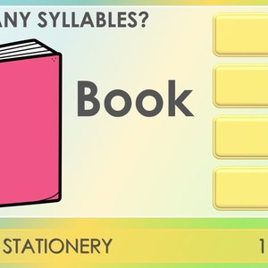 Counting Syllables Powerpoint Game for Phonological Awareness Practice ...