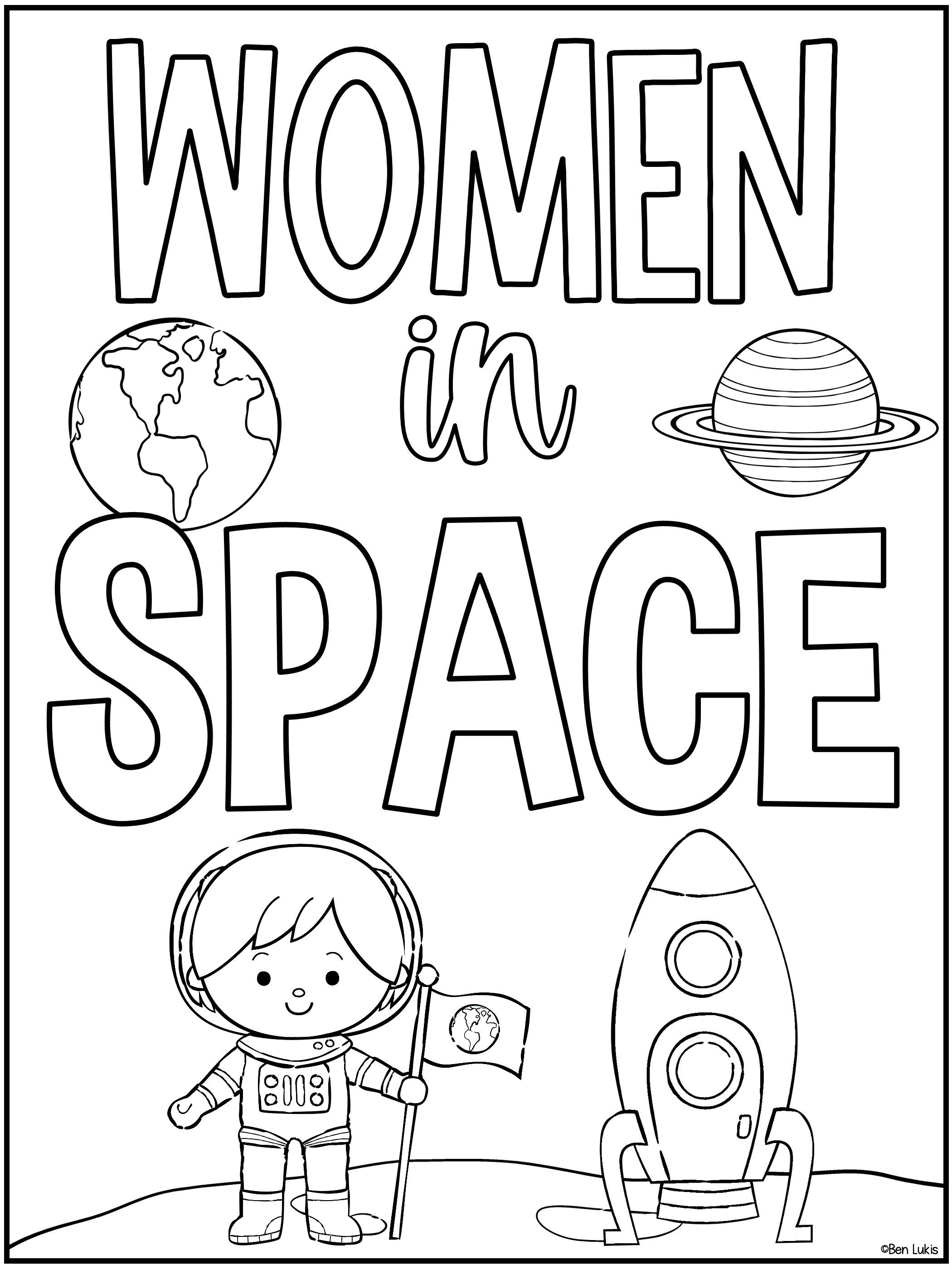 World Space Week Coloring Pages, Printable Kids Activity, Educational ...