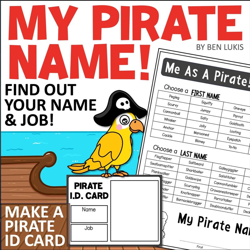 Talk Like a Pirate - Etsy