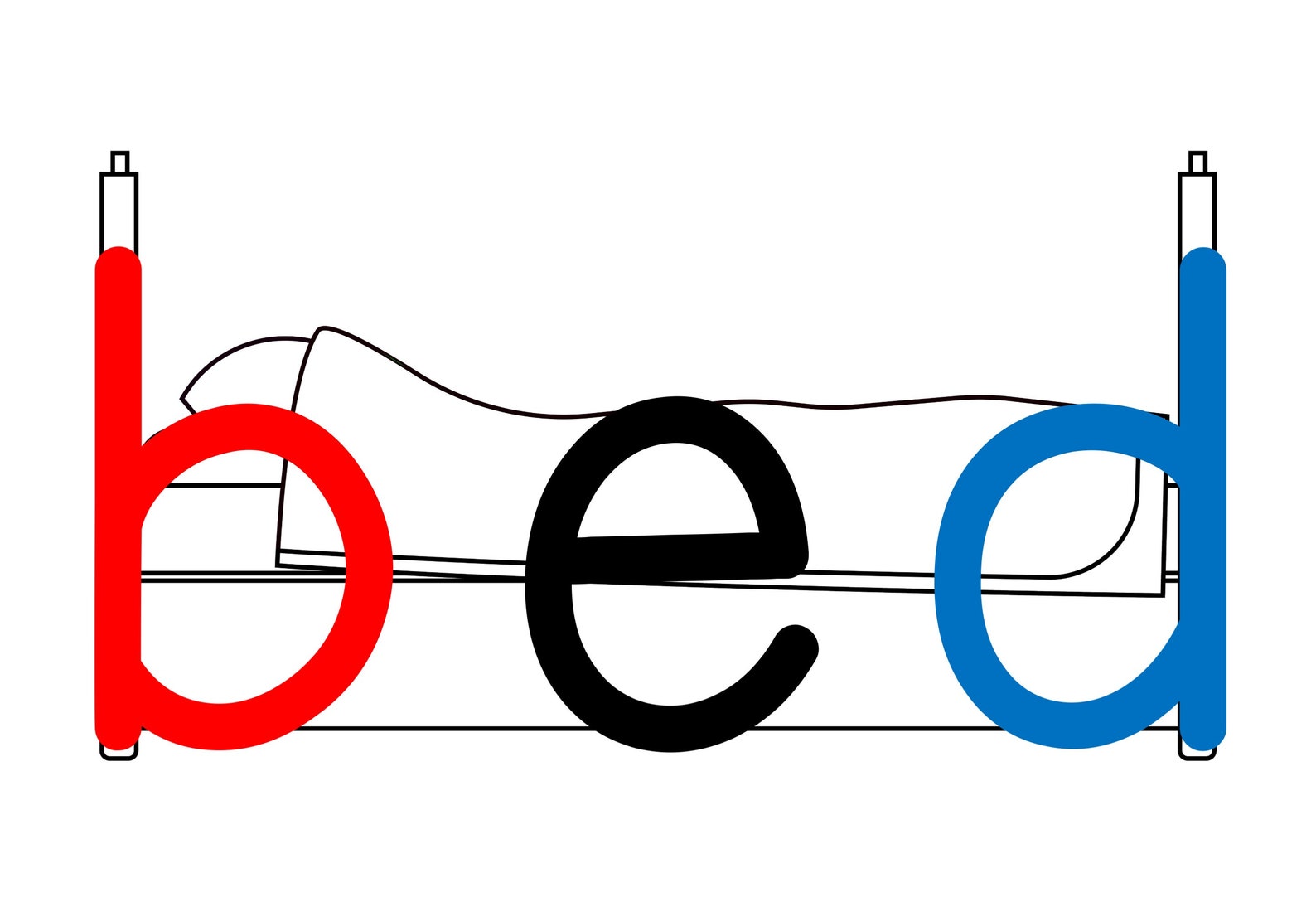 B D Letter Reversals Handwriting Practice Visuals, Posters & Worksheets ...