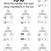 Number Bonds to 10 & 20 Worksheets, Math Facts and Early Algebra ...