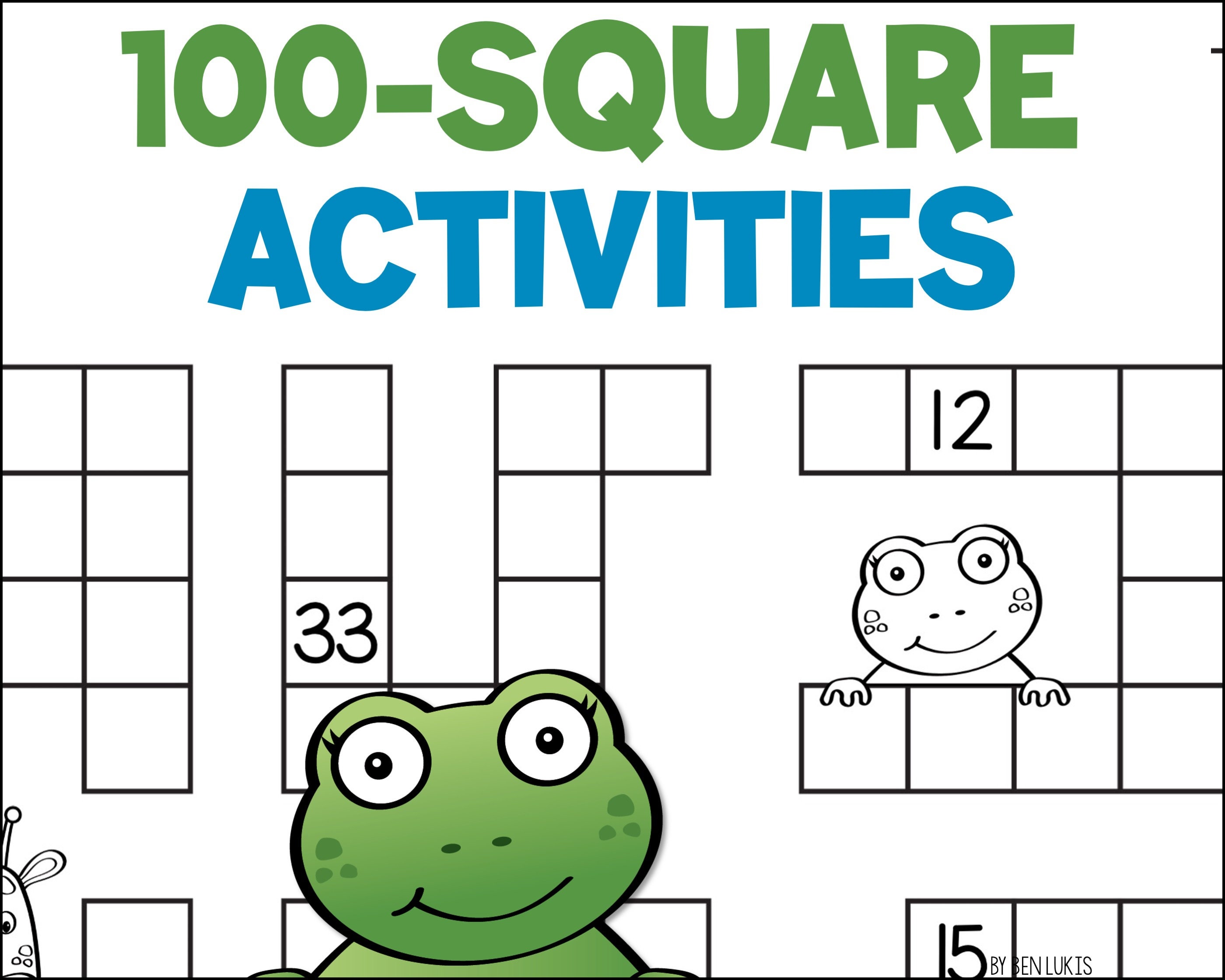 Place Value Worksheets With 100 Chart Number Activities & 100 Square ...