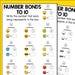 Number Bonds to 10 & 20 Worksheets, Math Facts and Early Algebra ...