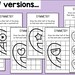 Symmetry Art and Math Worksheets, Valentine's Day Activities for ...
