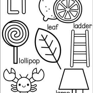 Printable Alphabet Coloring Pages for Kids, ABC Learning Activity ...