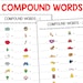 Compound Words Writing Activities and Wordsearches, Printable PDF ...
