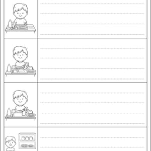 How to Wash Dishes Procedural Writing, Sequencing & Sentence Writing ...