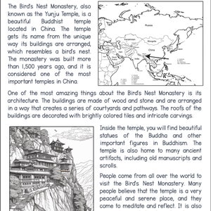 Landmarks of Asia, Geography Facts Information & Coloring Pages the ...