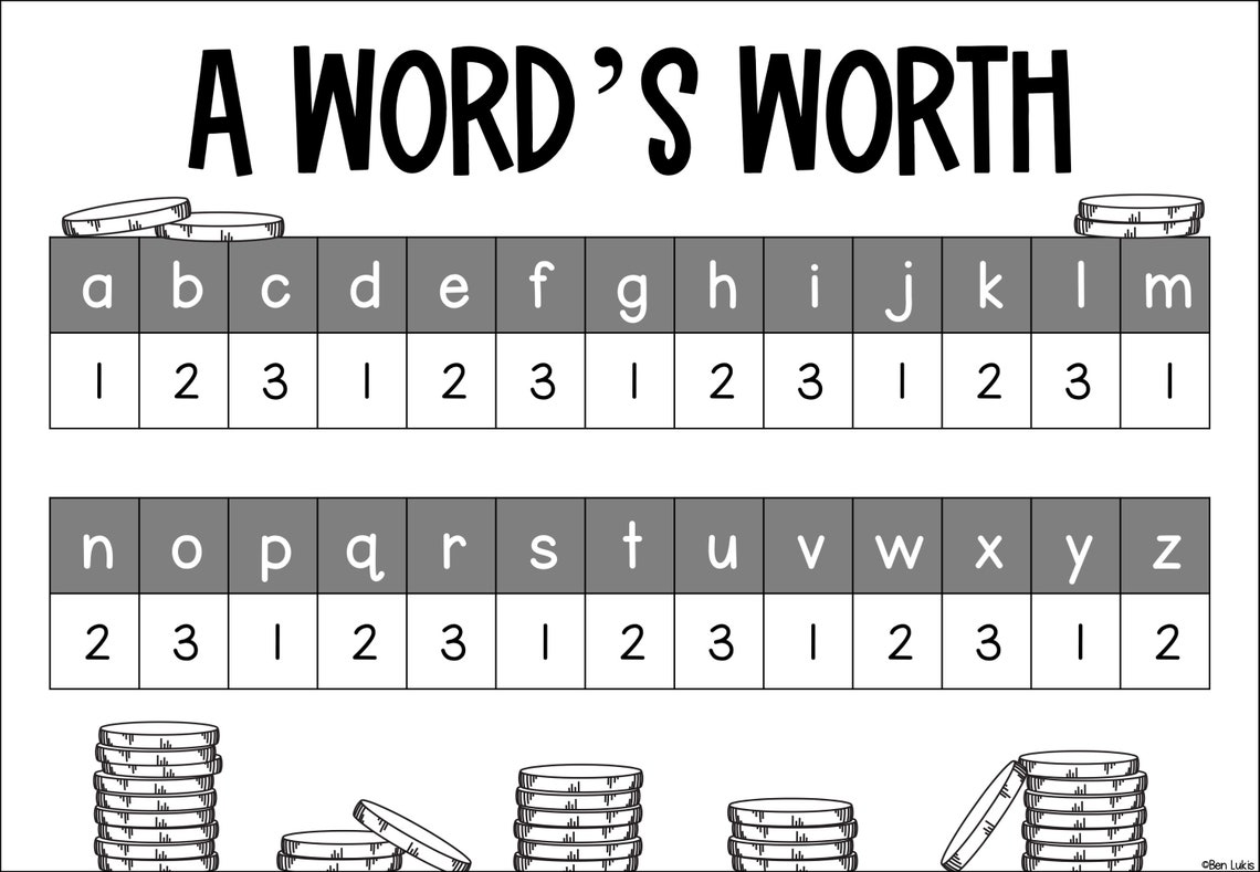 Addition Fun Math Activity Challenges, Calculate the Value of Words ...